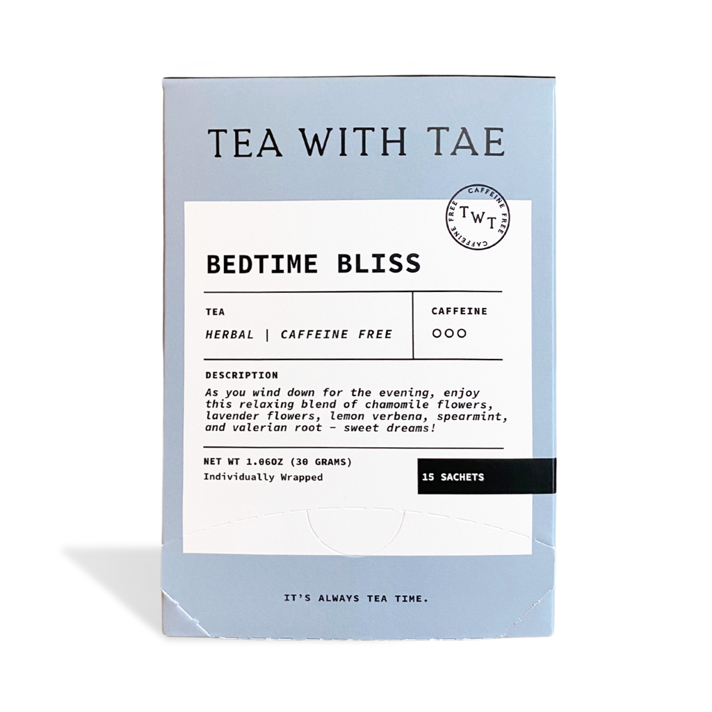 Bedtime Bliss Nighttime Routine by Tea with Tae – Sippingly