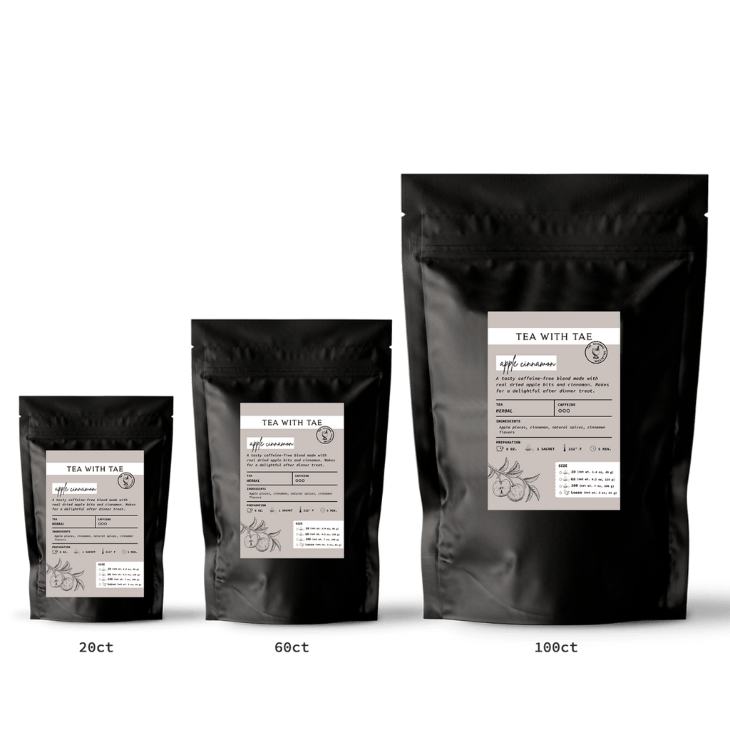 Apple Cinnamon Pouch by Tea with Tae – Sippingly