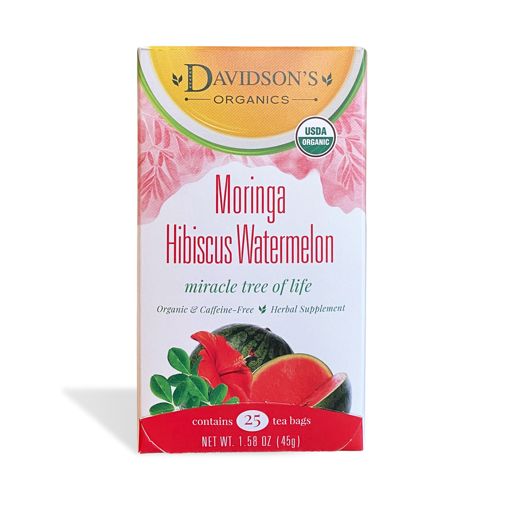 Moringa Hibiscus Watermelon by Davidson's Organics – Sippingly