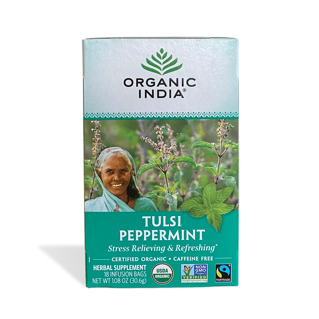 Tulsi Peppermint by Organic India – Sippingly